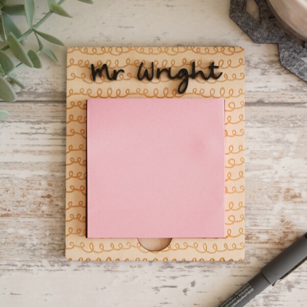 Post It Note Holder - Etsy UK