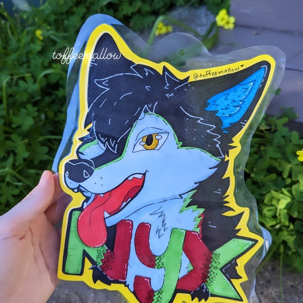 Custom Furry Badge - Etsy
