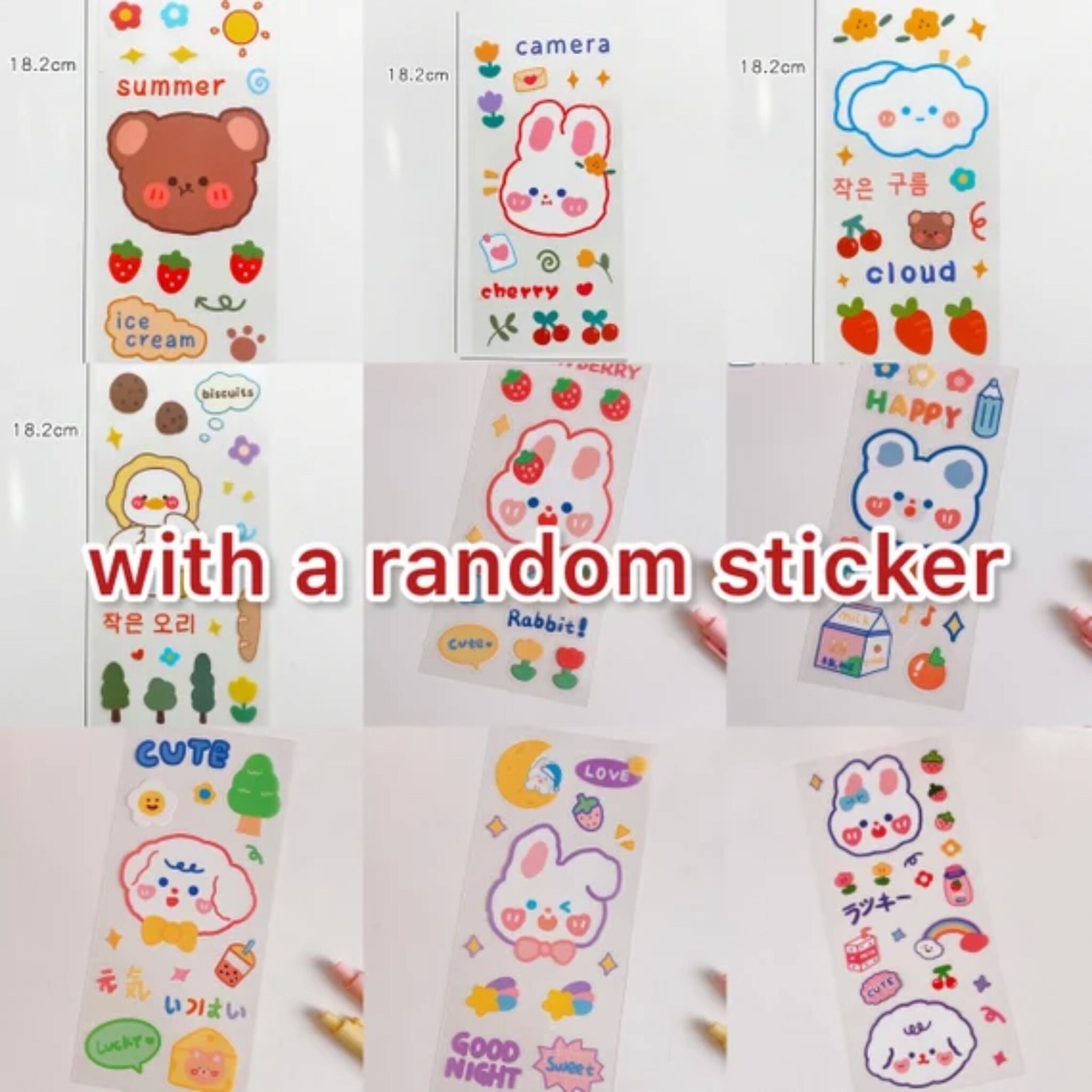 Mini Trash Can With Bags, Cute Desktop Garbage Bin With Swing Lid ...