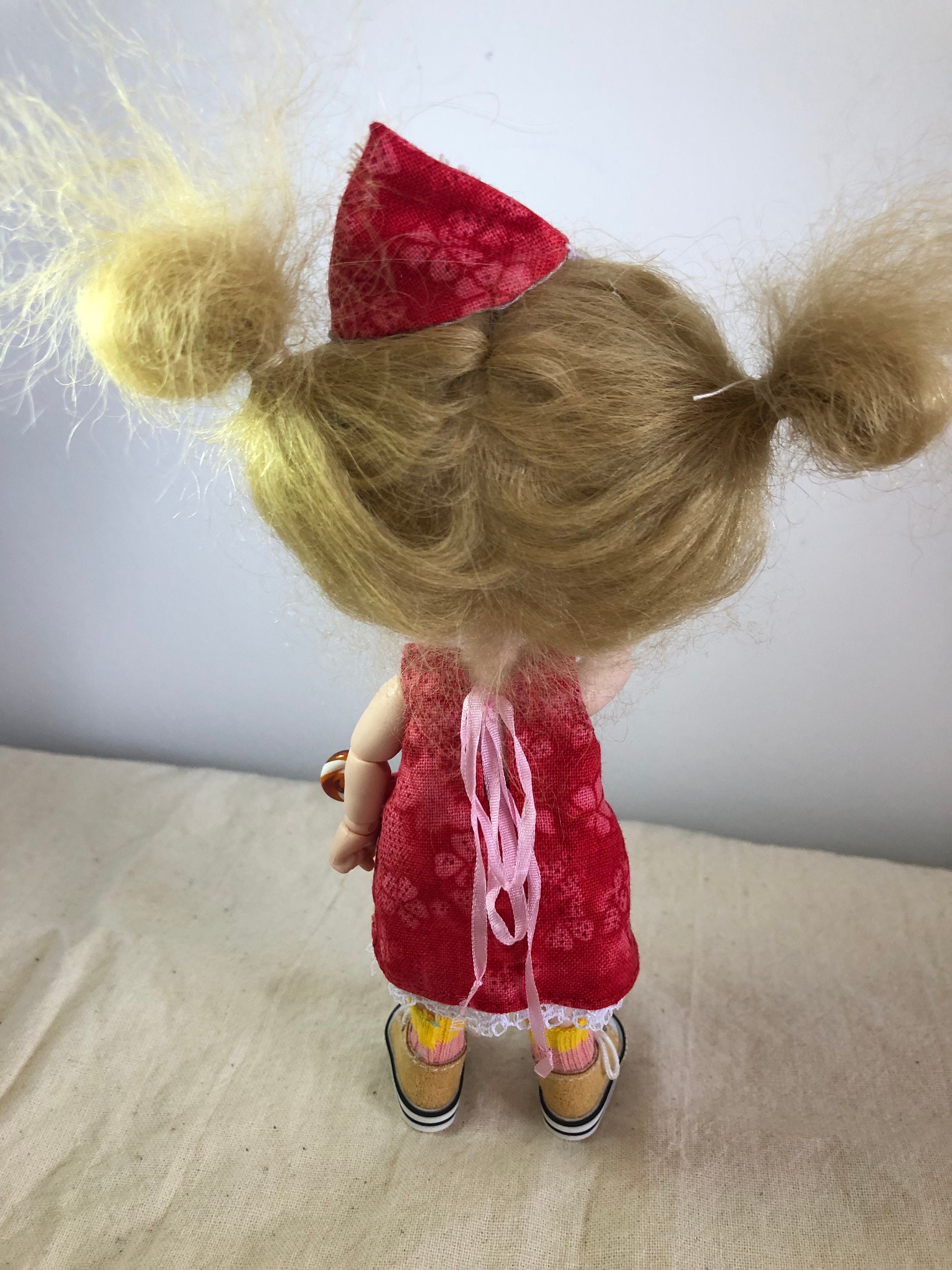 Ob11 Doll Full Set includes Head With Wig, Body, Clothing, Shoes Wing ...