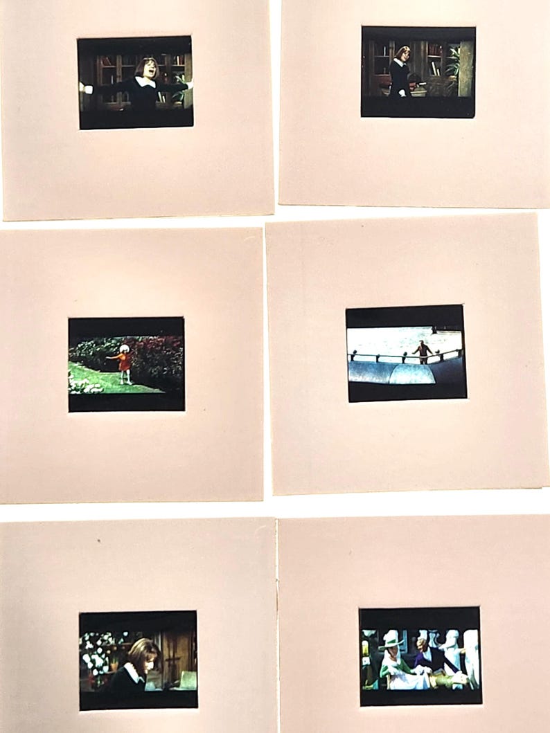 Barbra Streisand 'on A Clear Day' Film Cell Slides, Set of 6 - Etsy