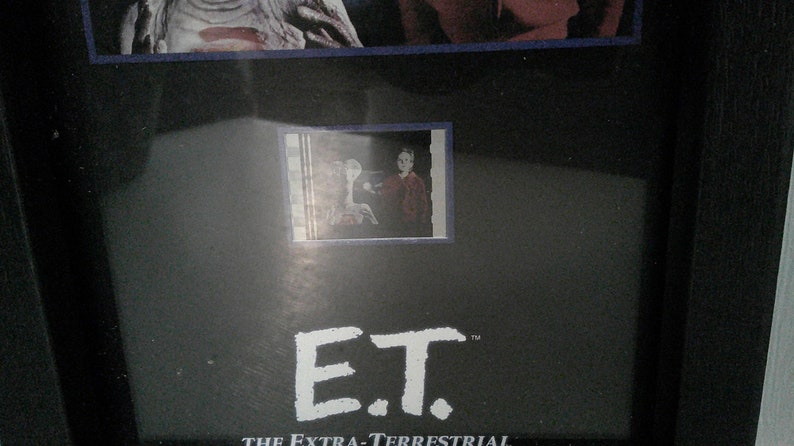 Vintage Rare ET the Extra Terrestrial Framed Footage 1982 Film Cell - Etsy
