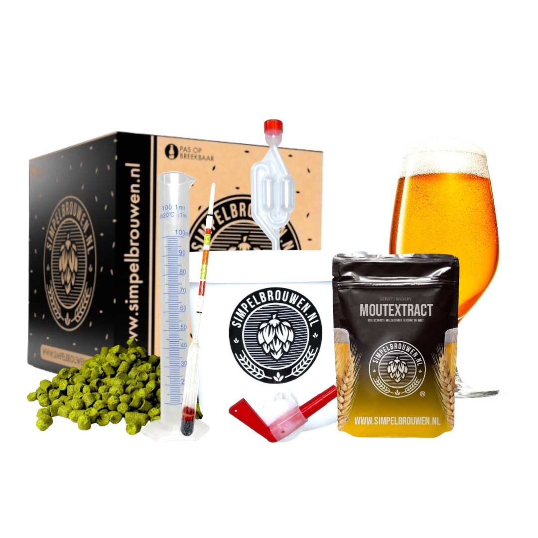 SIMPELBROUWEN® SIMPEL BLOND Beer Brewing Package Beer Brewing Package ...