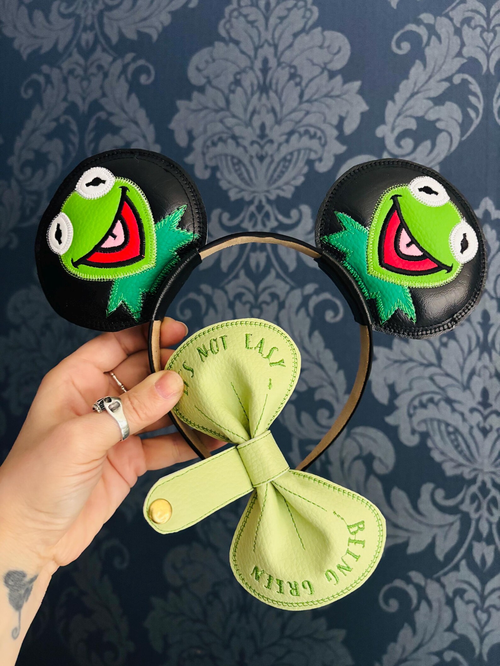It’s Not Easy Being Green! Kermit Inspired Muppet Ear Headband - Etsy