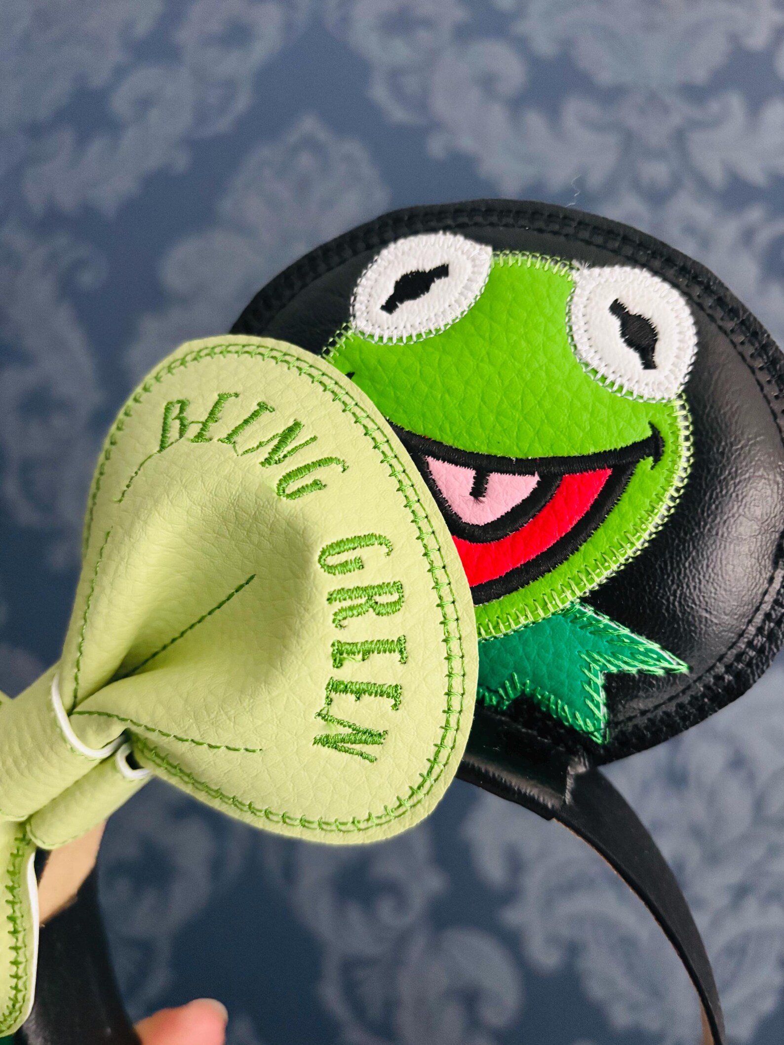 It’s Not Easy Being Green! Kermit Inspired Muppet Ear Headband - Etsy