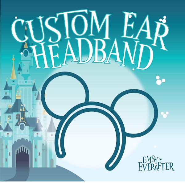 Designer Mickey Ears - Etsy