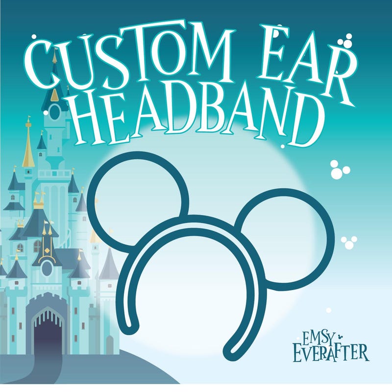 Designer Mickey Ears - Etsy