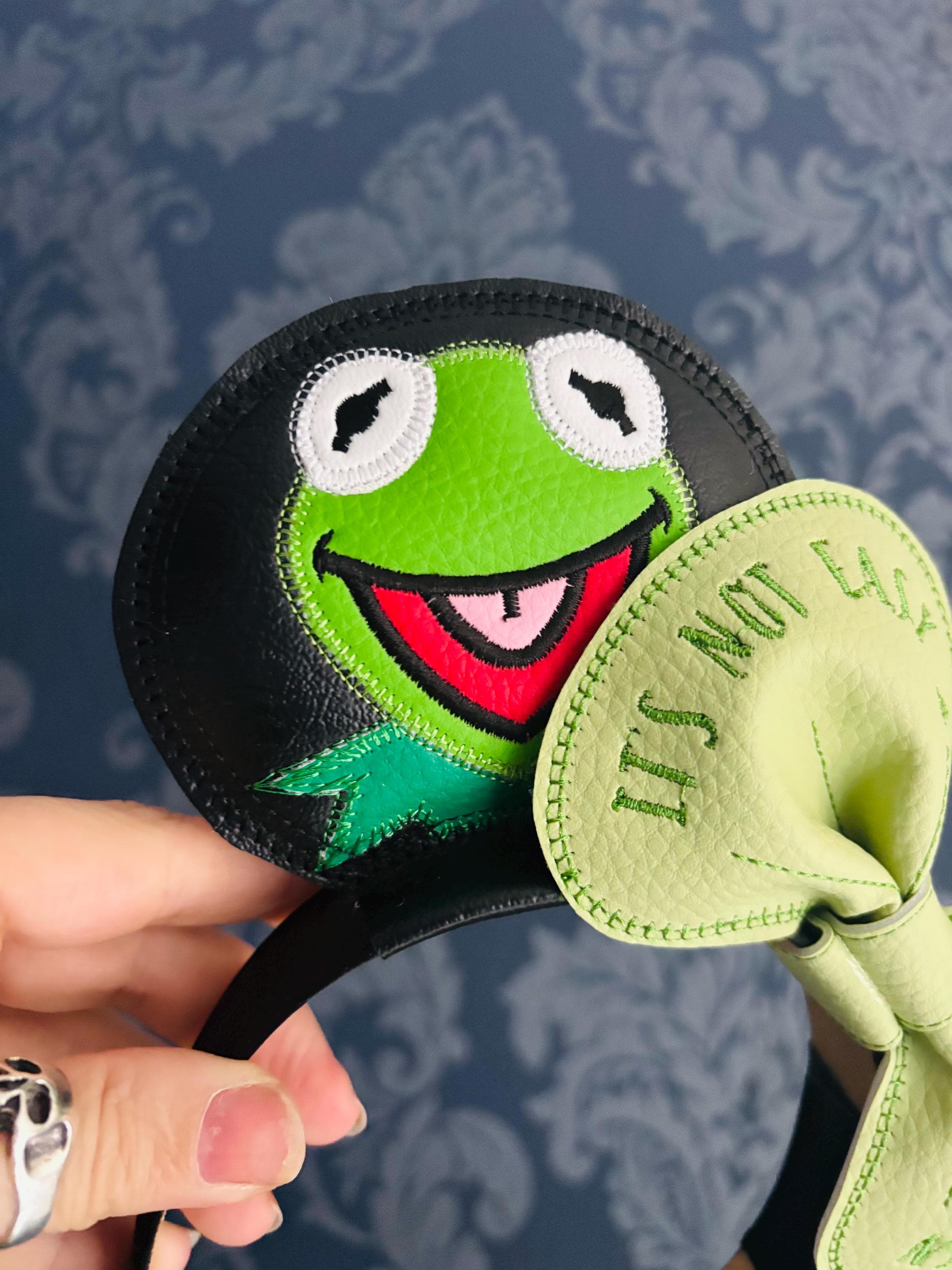 It’s Not Easy Being Green! Kermit Inspired Muppet Ear Headband - Etsy