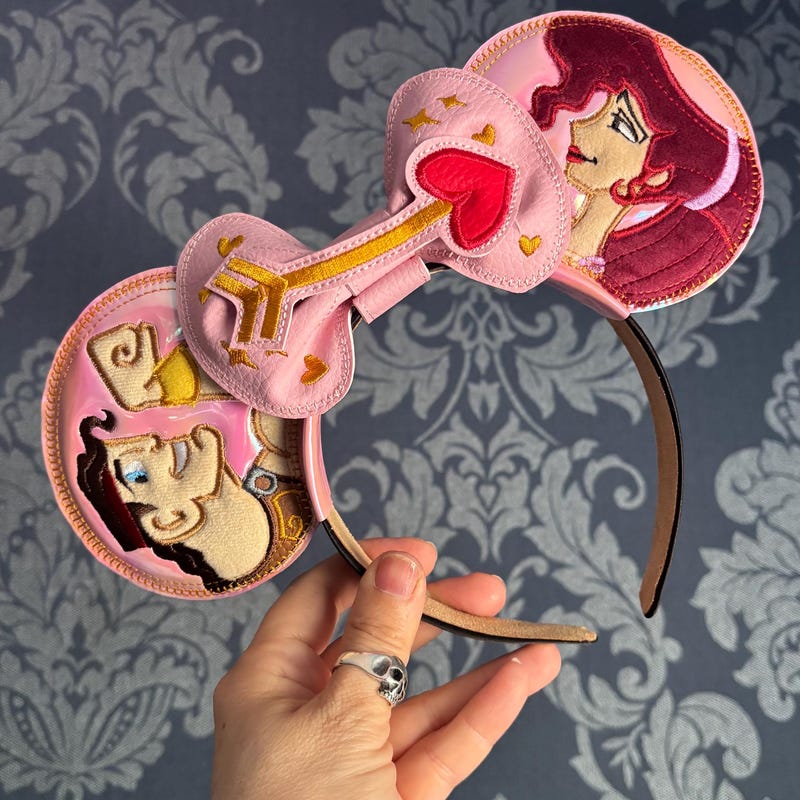 Mickey Hercules Ears - Etsy UK