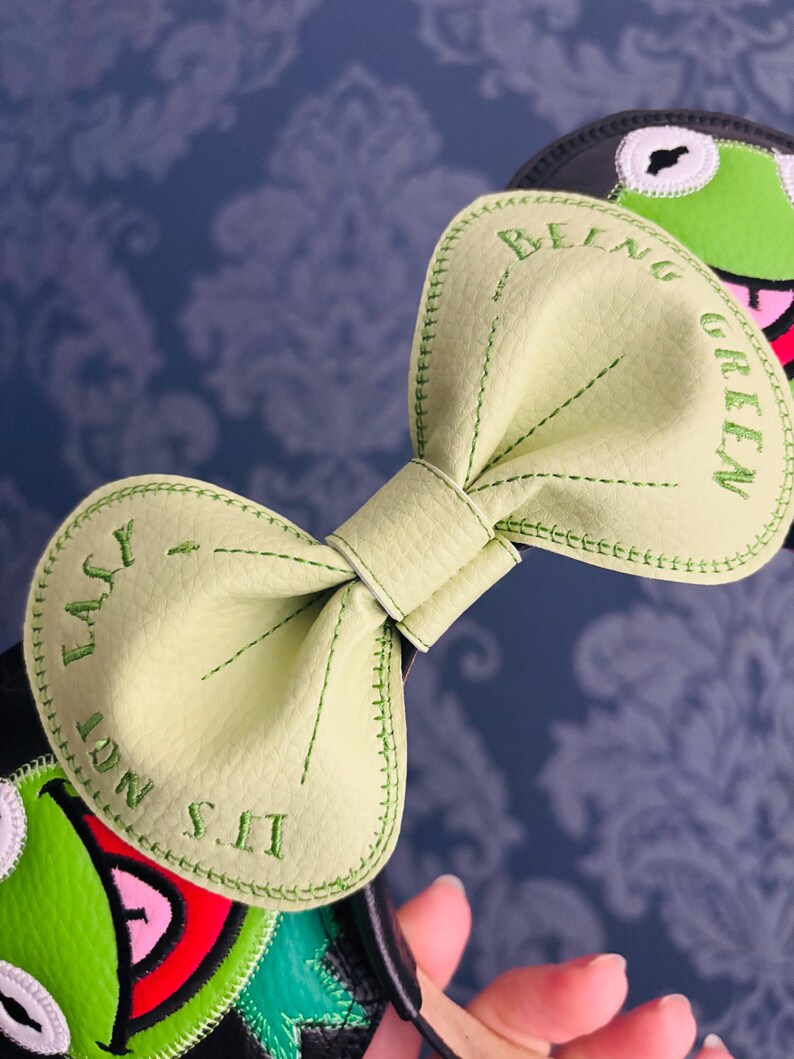 It’s Not Easy Being Green! Kermit Inspired Muppet Ear Headband - Etsy