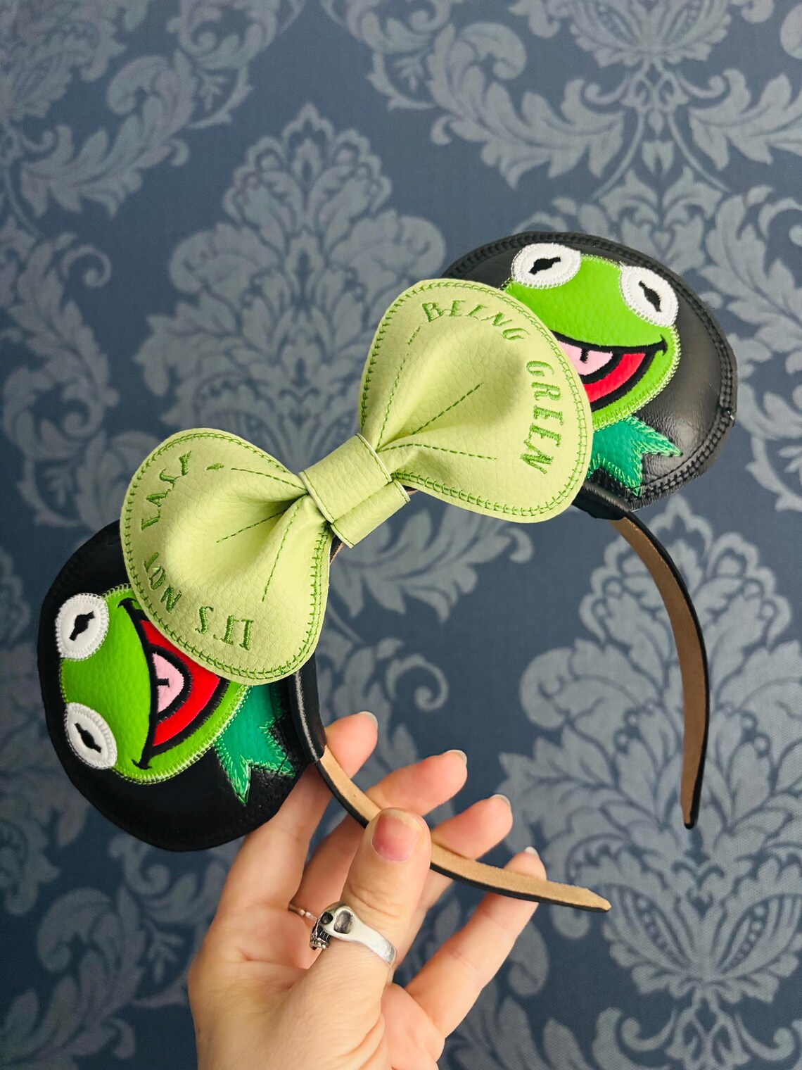 It’s Not Easy Being Green! Kermit Inspired Muppet Ear Headband - Etsy