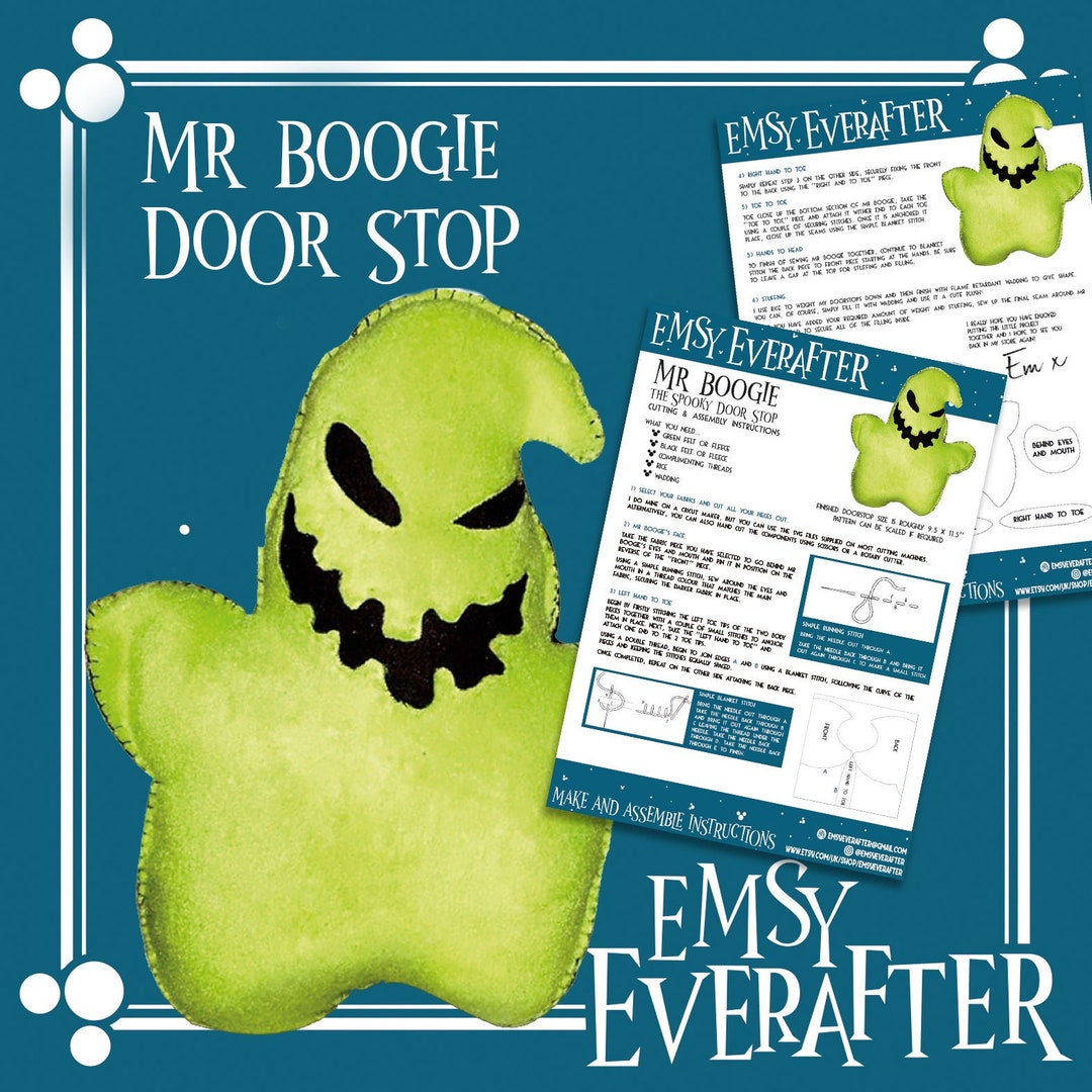 Haz tu propio Mr Boogie - Patrón de tela. Patrón de corte SVG ...