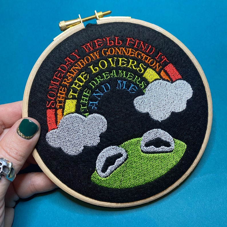 The Rainbow Connection Kermit and Muppets Inspired - Etsy