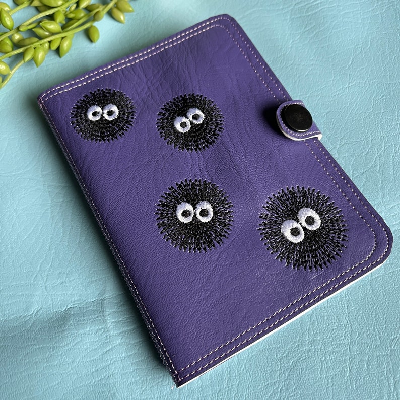 Soot Sprite Inspired Passport Cover and Luggage Tag - Etsy