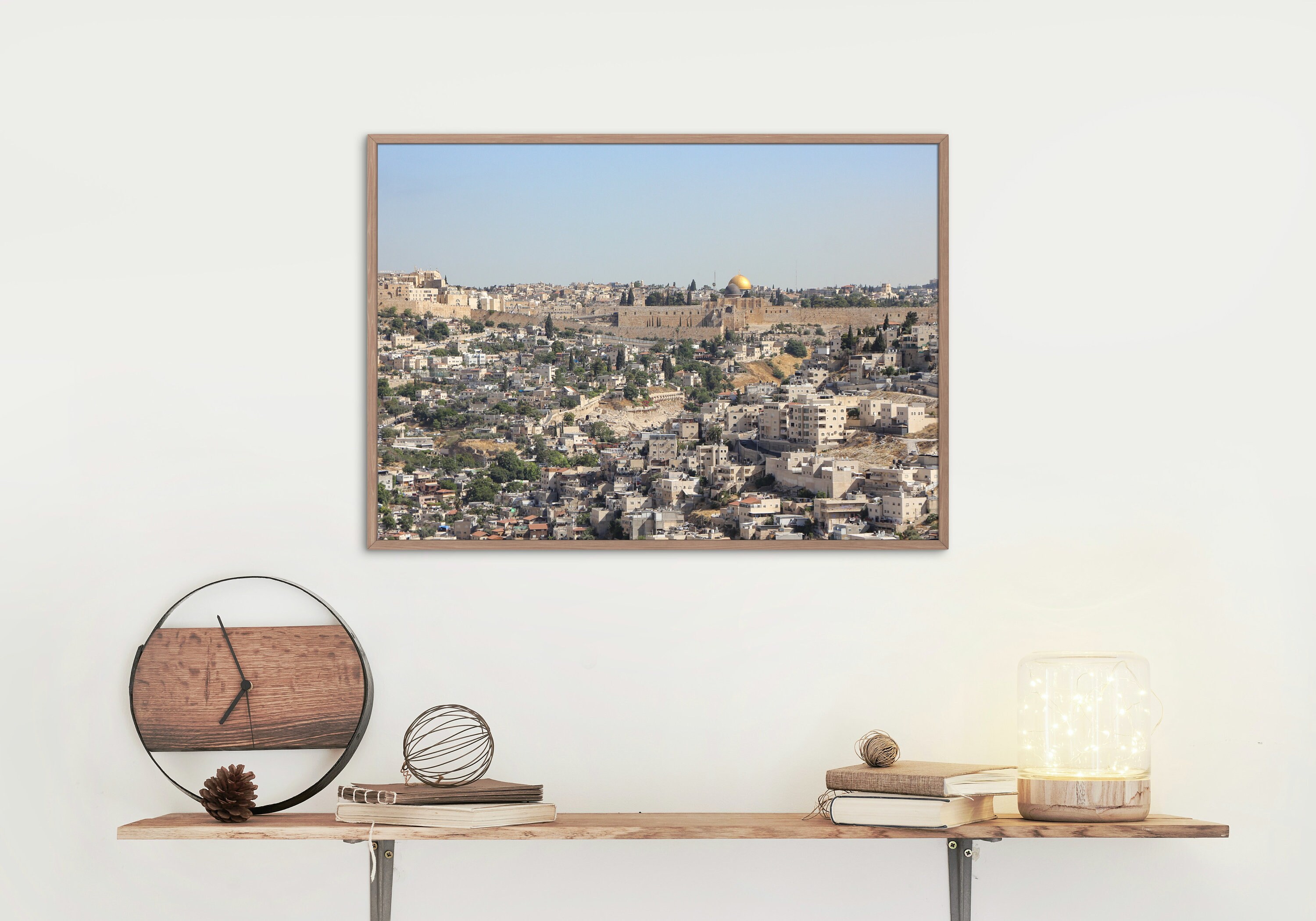 Old City Jerusalem From the South Photo Print Wall Art Home Decor ...