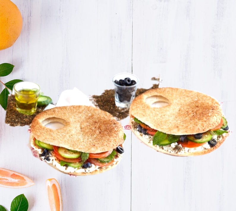 Kaak or Kaake' Sesame Flat Bread (kaa3k), Baked to Order, Picon Cheese ...