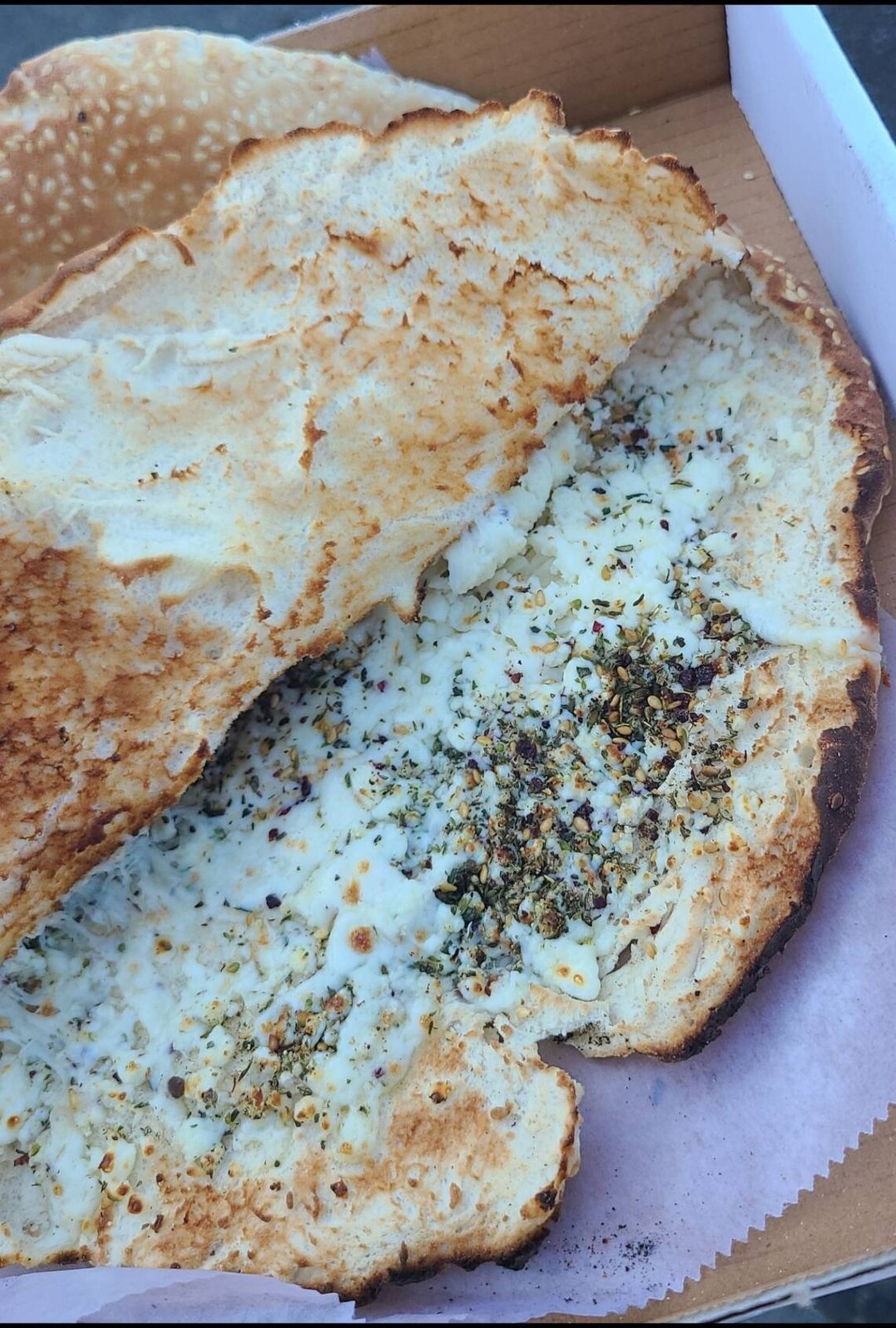 Kaak or Kaake' Sesame Flat Bread kaa3k, Baked to Order, Picon Cheese ...