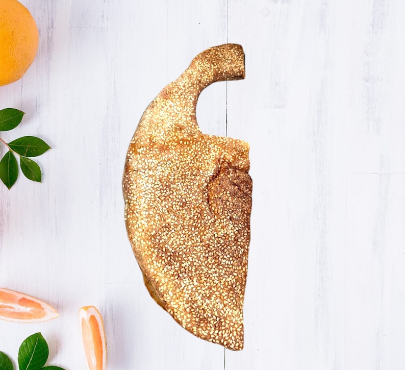 Kaak or Kaake' Sesame Flat Bread (kaa3k), Baked to Order, Picon Cheese ...