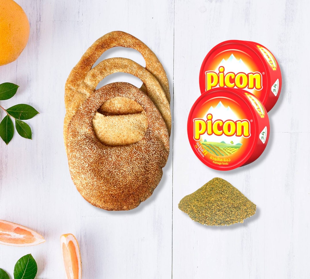 Kaak or Kaake' Sesame Flat Bread kaa3k, Baked to Order, Picon Cheese ...