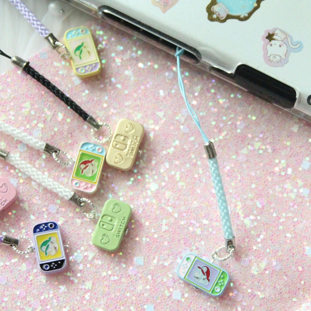 Cute Metal Game Console Phone Charms | Game Charm Phone Accessories ...