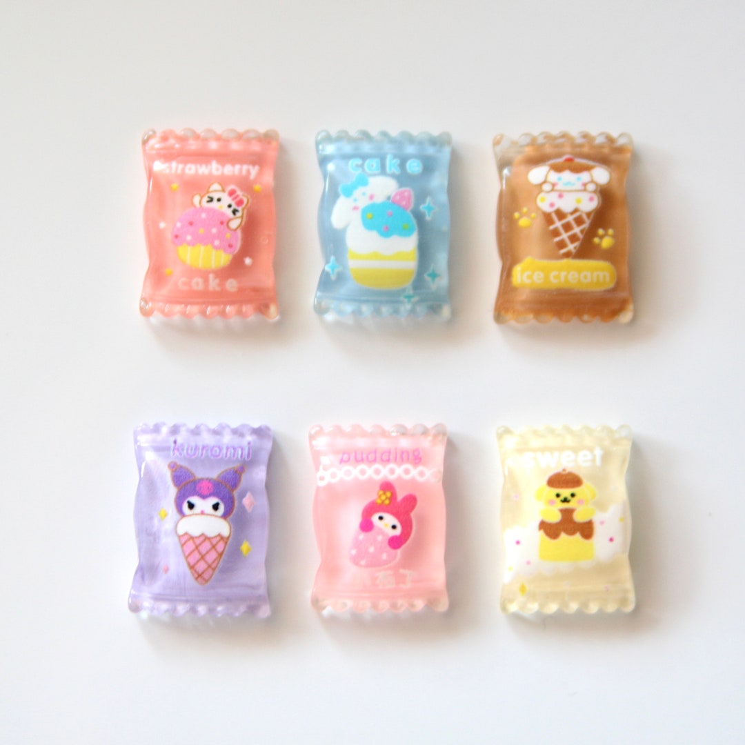 Cute Jelly Translucent Candy Shoe Charms 3D - Etsy