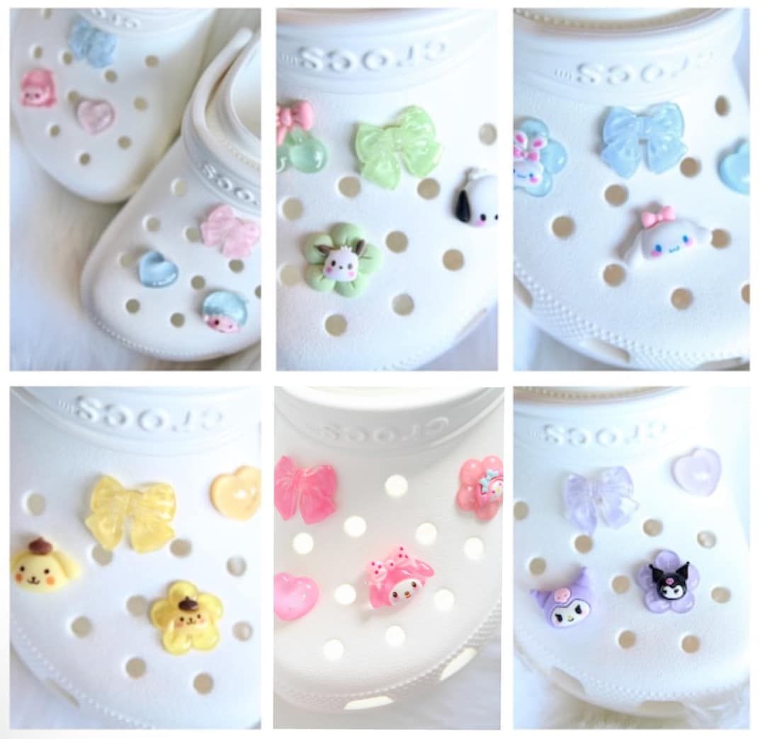 Preselected Cute Croc Jibbitz Sets Kawaii Shoe Charms - Etsy
