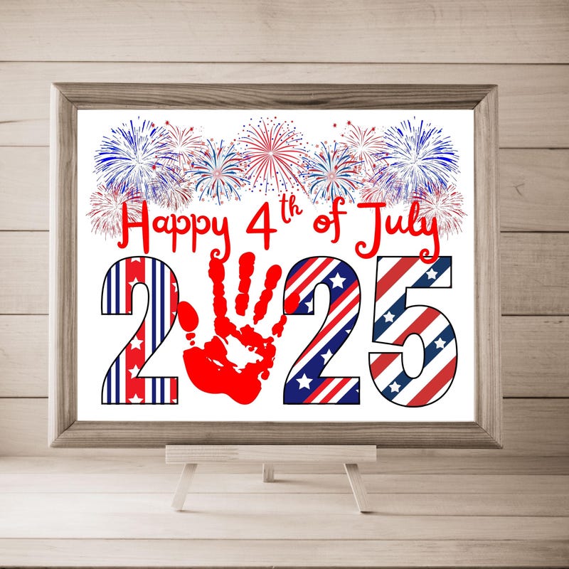 Handprint Craft - Etsy