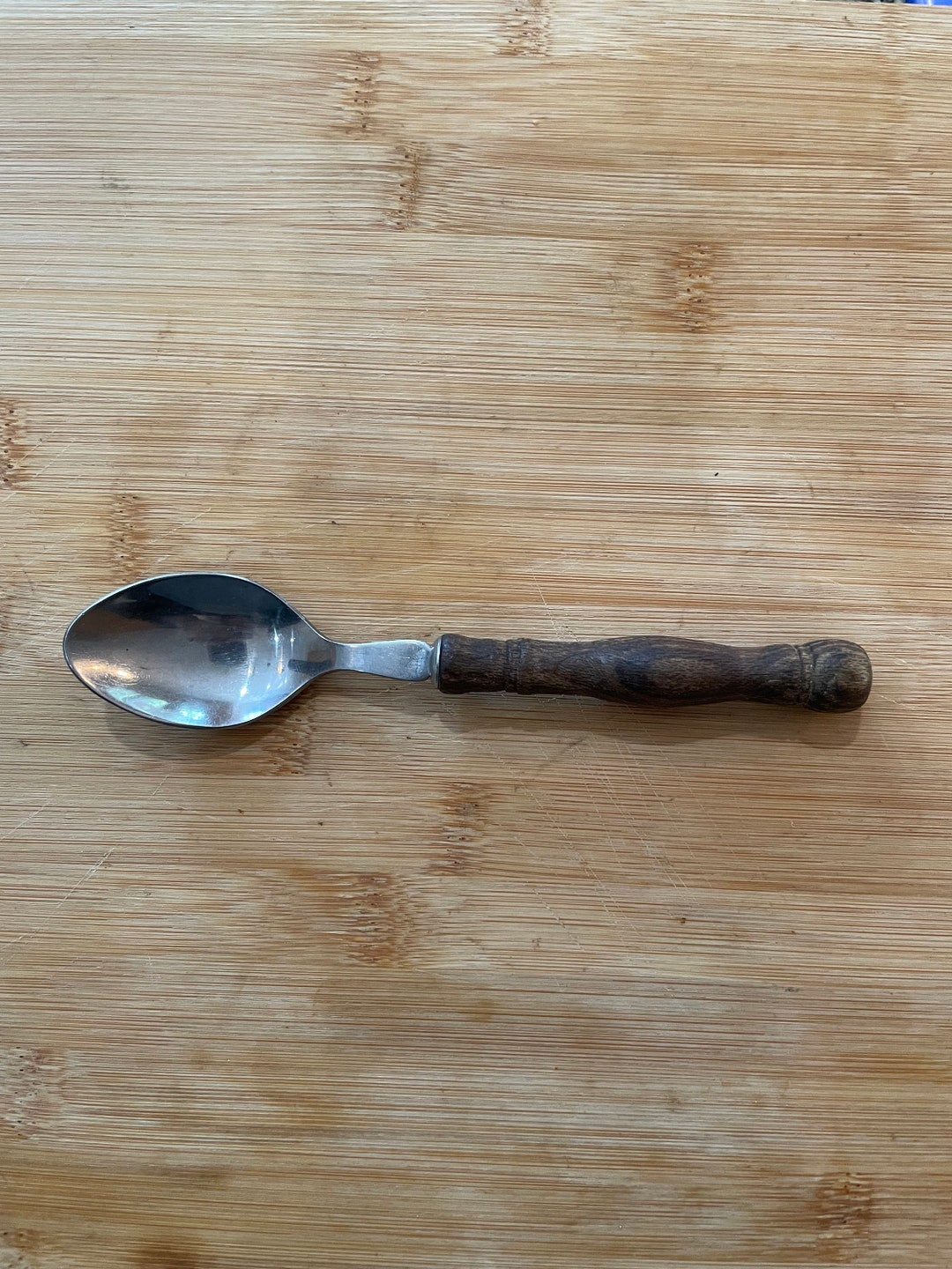 Lifetime Cutlery Old Homestead Wood Handle 5 Inch Teaspoon Replacement ...