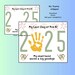 Last Day of School Handprint Craft, Printable Diy, Last Day of Pre-k ...