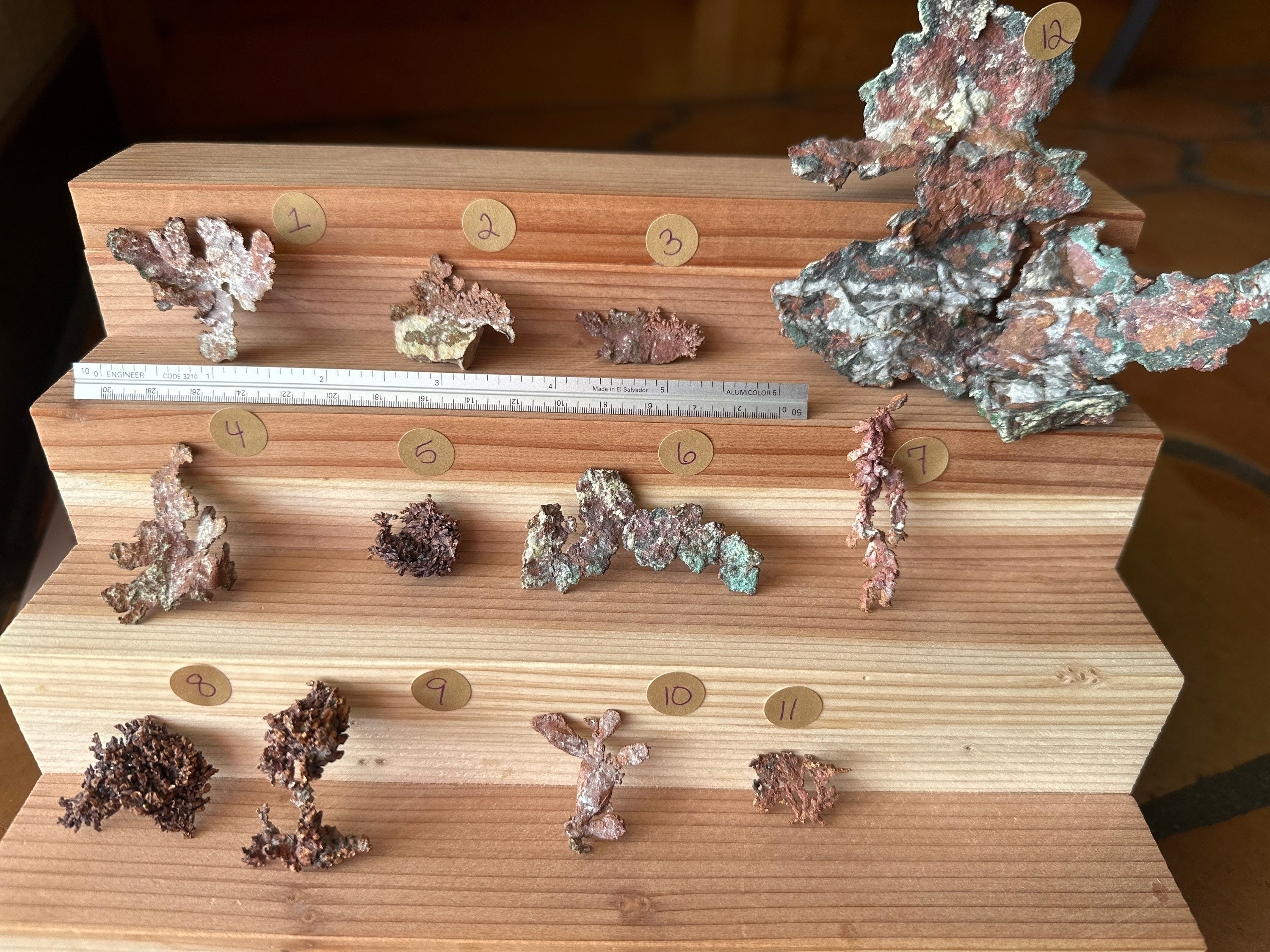 Rare Crystalline Native Copper Mineral Specimen, New Mexico Geology - Etsy
