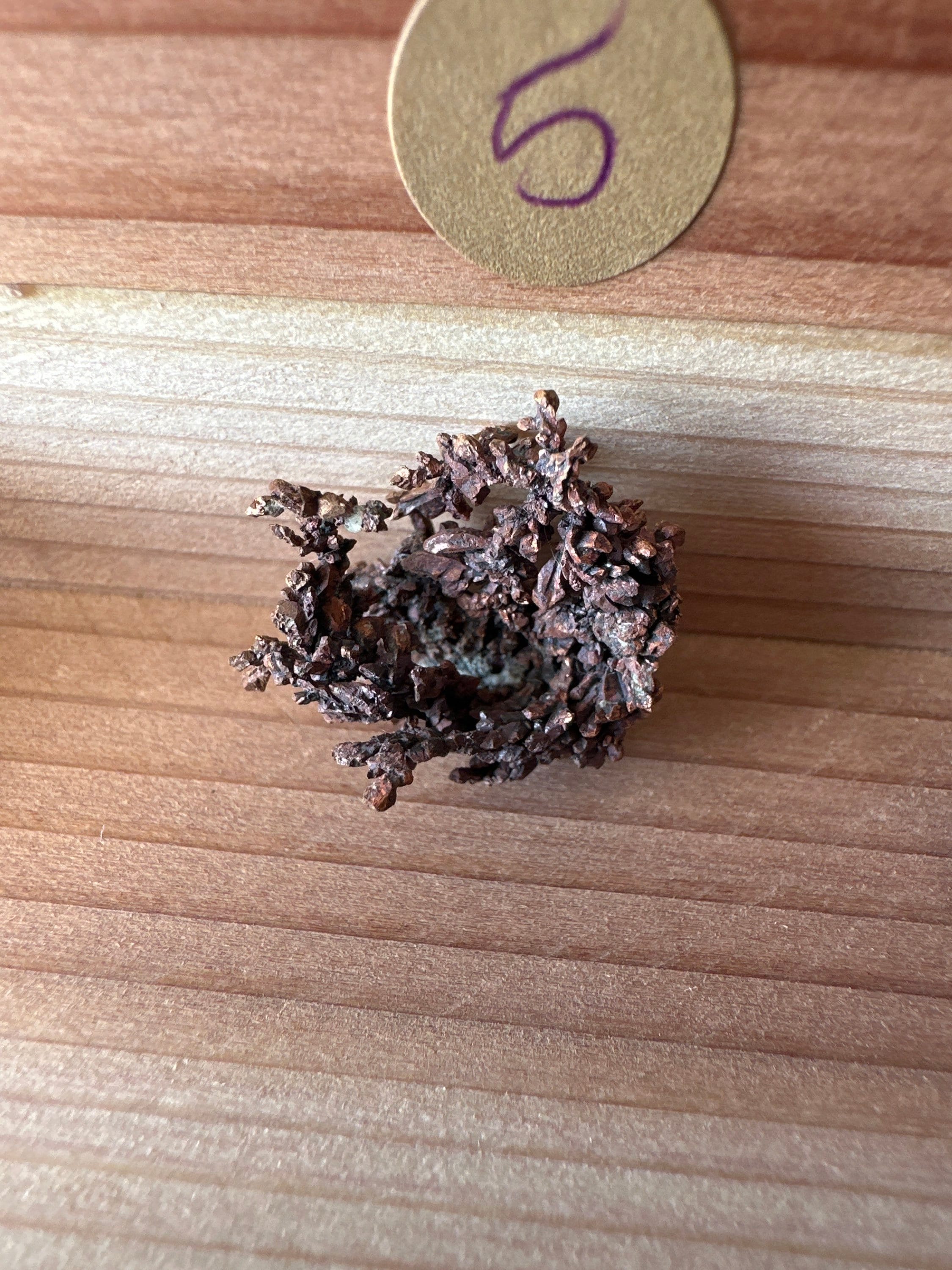 Rare Crystalline Native Copper Mineral Specimen, New Mexico Geology - Etsy