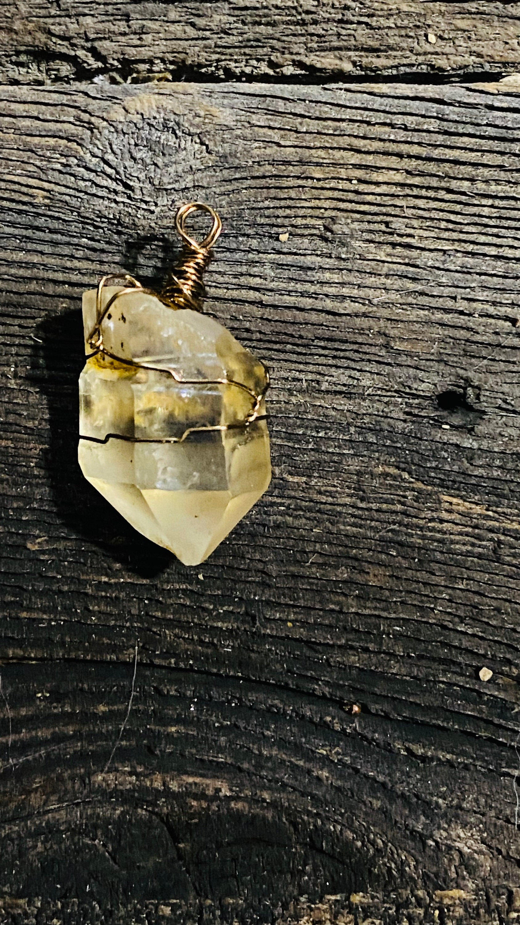 Wire Wrapped Crystals. Jewelry Pendent Gifts Healing - Etsy