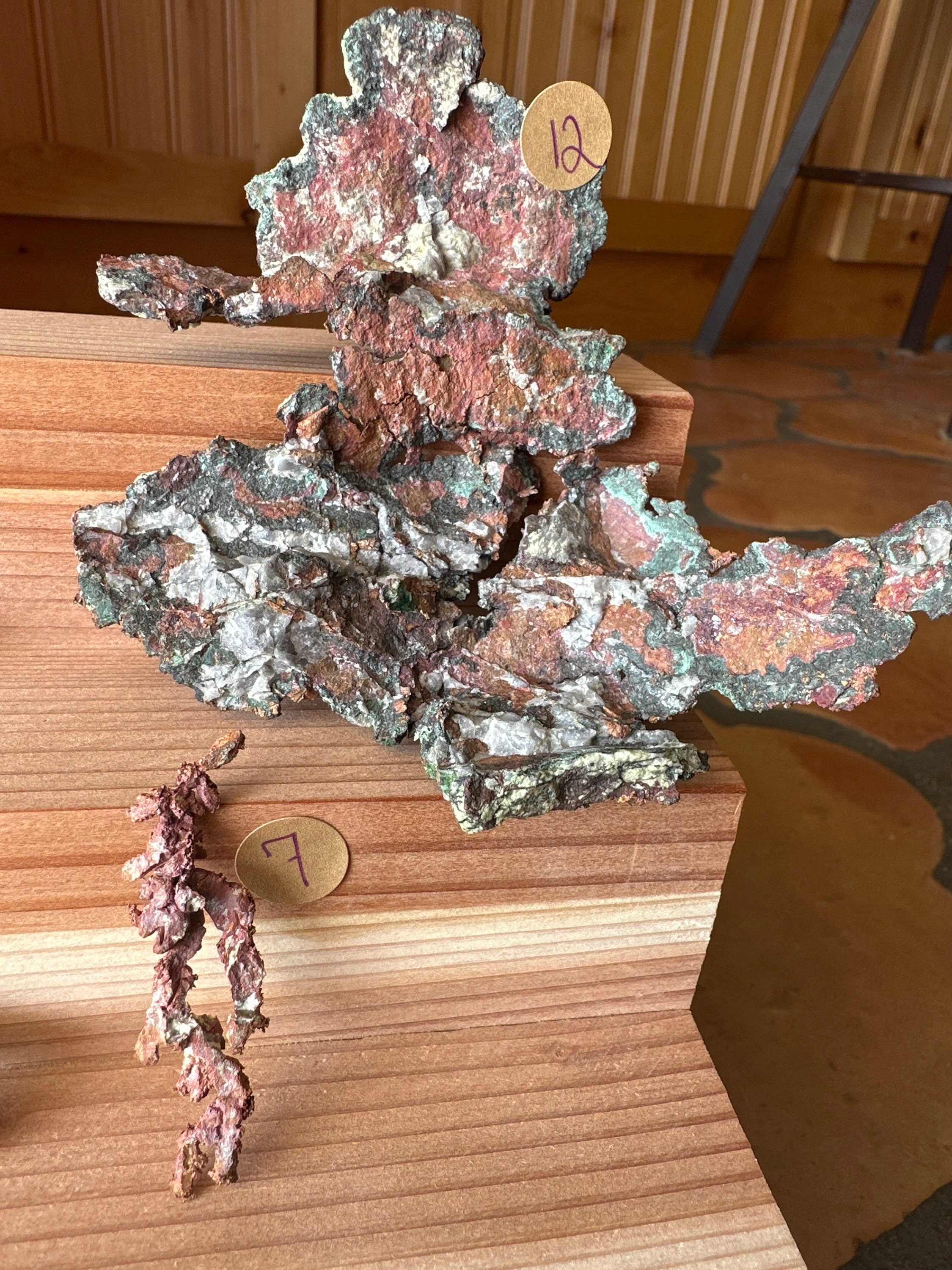 Rare Crystalline Native Copper Mineral Specimen, New Mexico Geology - Etsy