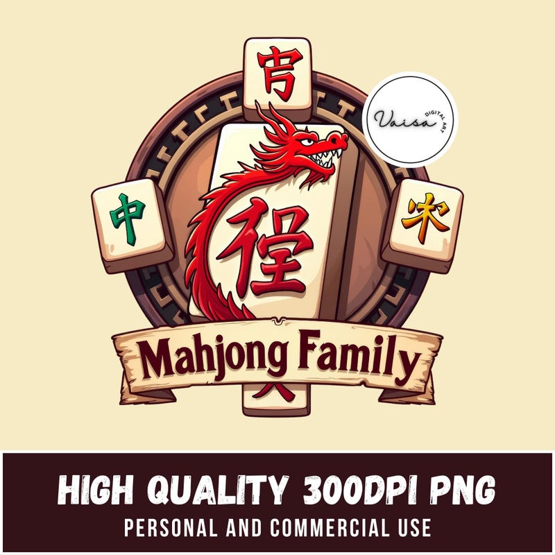 Mahjong Svg - Etsy