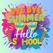 Bye Bye Summer Hello School, PNG, Back to School Graphic, Classroom ...