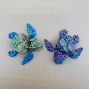 Orchid Turtle | Articulated Flower Toy | Flexi Toy | Fidget Toy | 3D ...