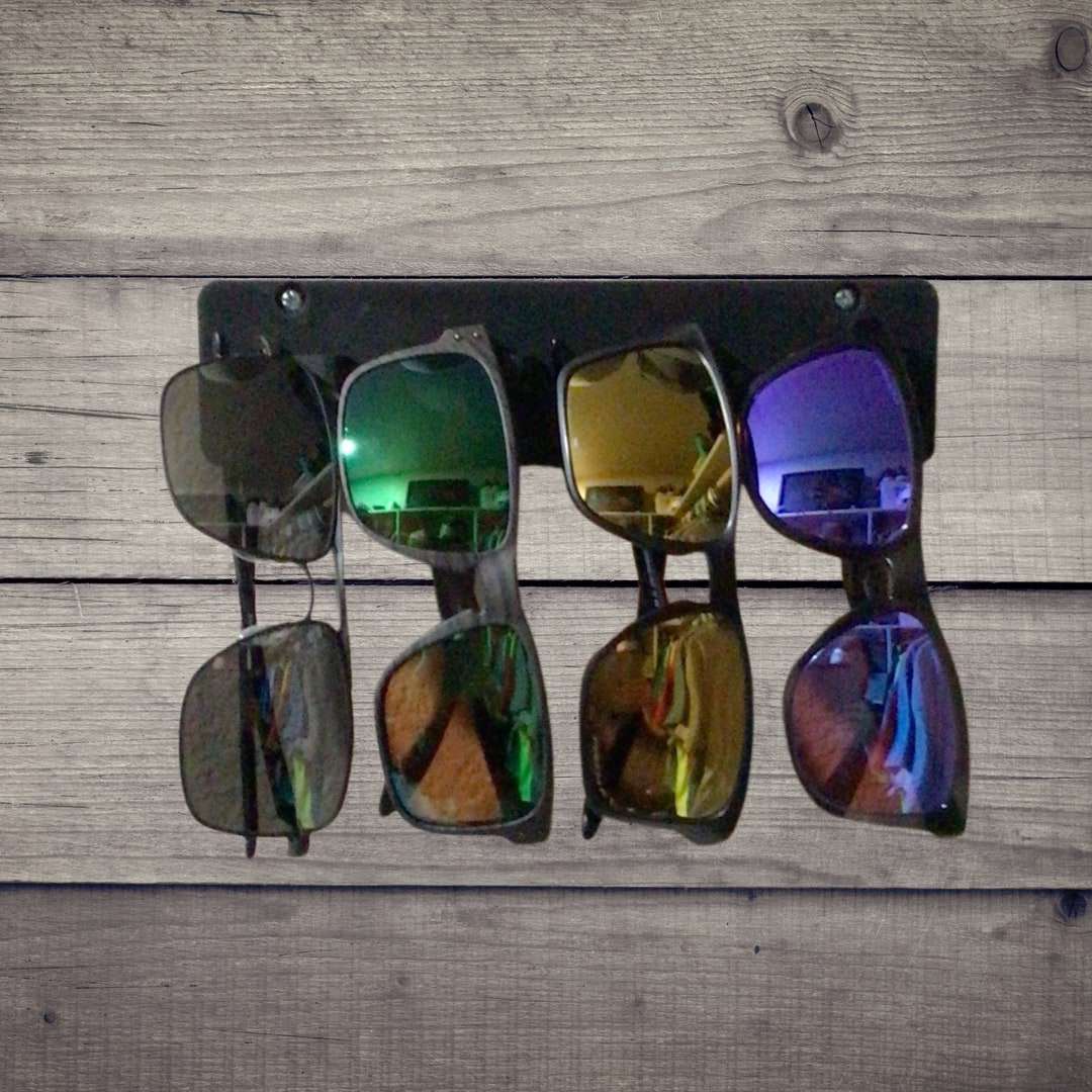 Universal Glasses Wall Mount | Glasses Organizer | Eye Glass Holder ...