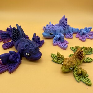 Butterfly Dolphin Fidget Toy | 3D Printed Articulating Cute Flutterfin ...