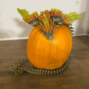 Articulating Flying Serpent 3D Printed Moveable Dragon Flying Dragon ...