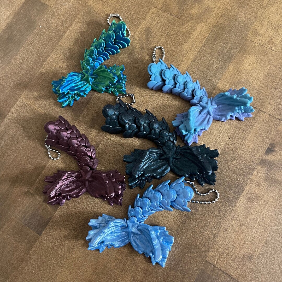 Mermaid Tail Keychain | Mermaid Lanyard | Cute Keyring | Fish Charm ...