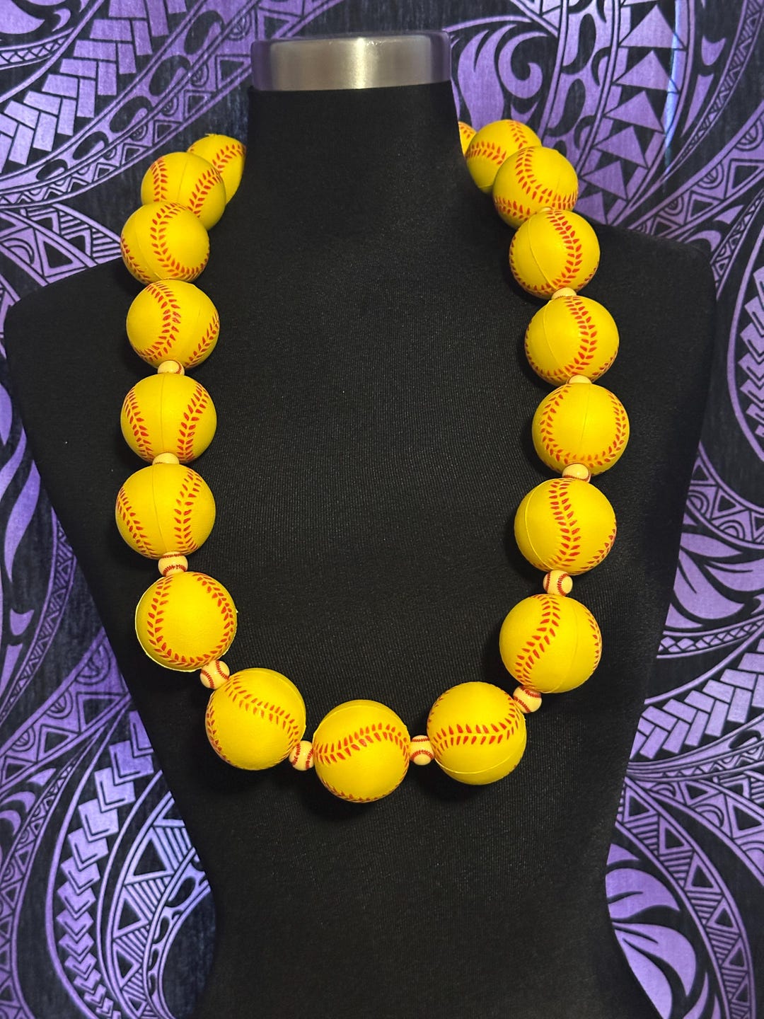 Softball Lei - Etsy