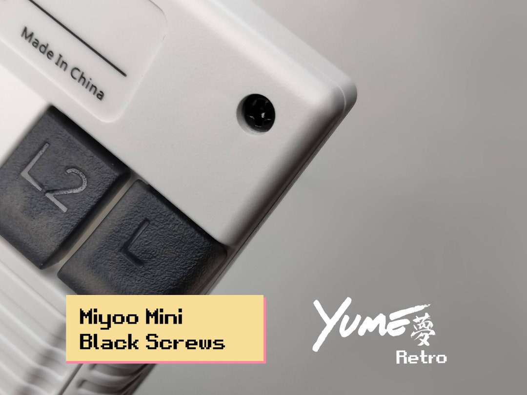 Miyoo Mini Black Case Shell Screws - Etsy