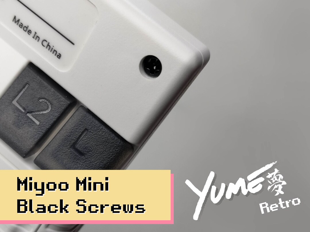 Miyoo Mini Black Case Shell Screws - Etsy