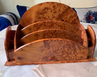 Wooden Document Holder - Etsy