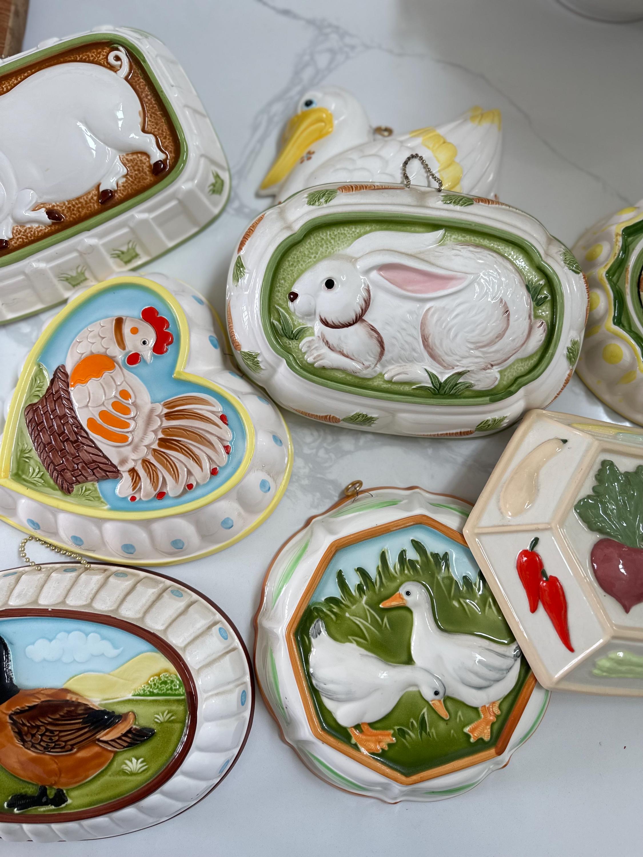 Ceramic Cottage Style Molds - Etsy