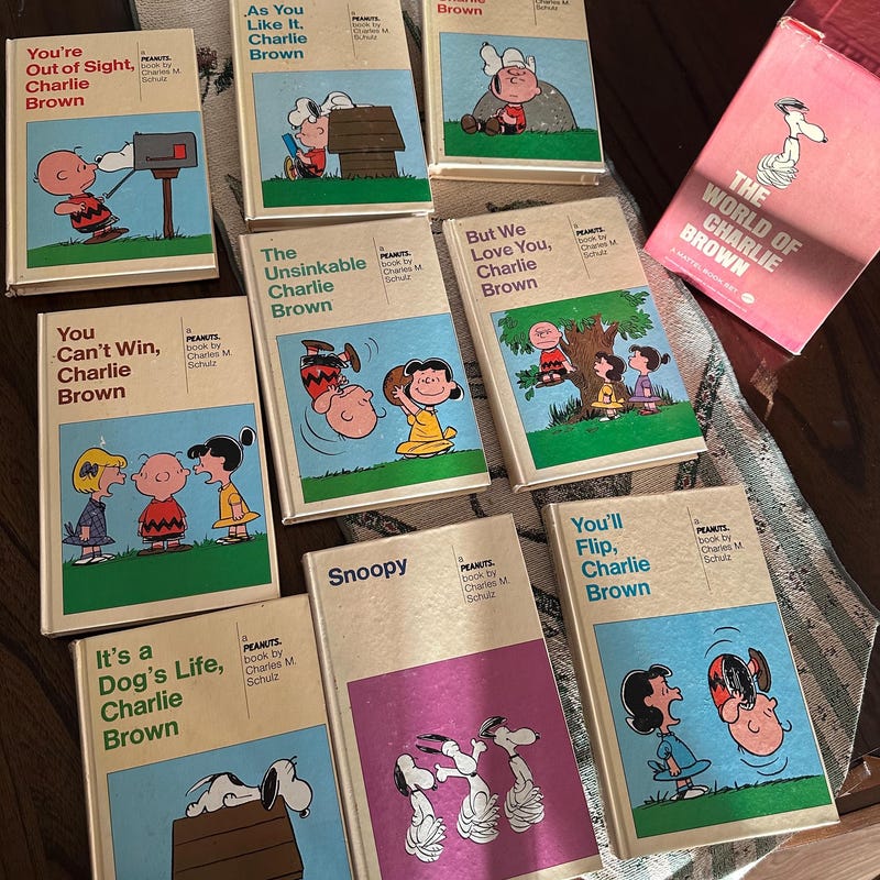 Charlie Brown Books - Etsy