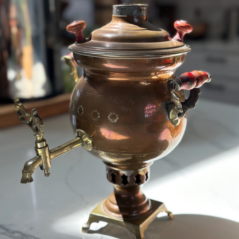 Copper Samovar Russian - Etsy