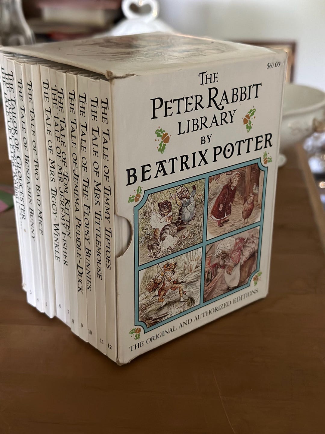 1989 Peter Rabbit Beatrix Potter Book Set of 12 - Etsy