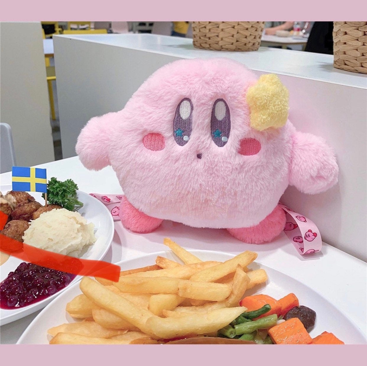 Kirby Adjustable Crossbody Plush Purse Bag - Etsy