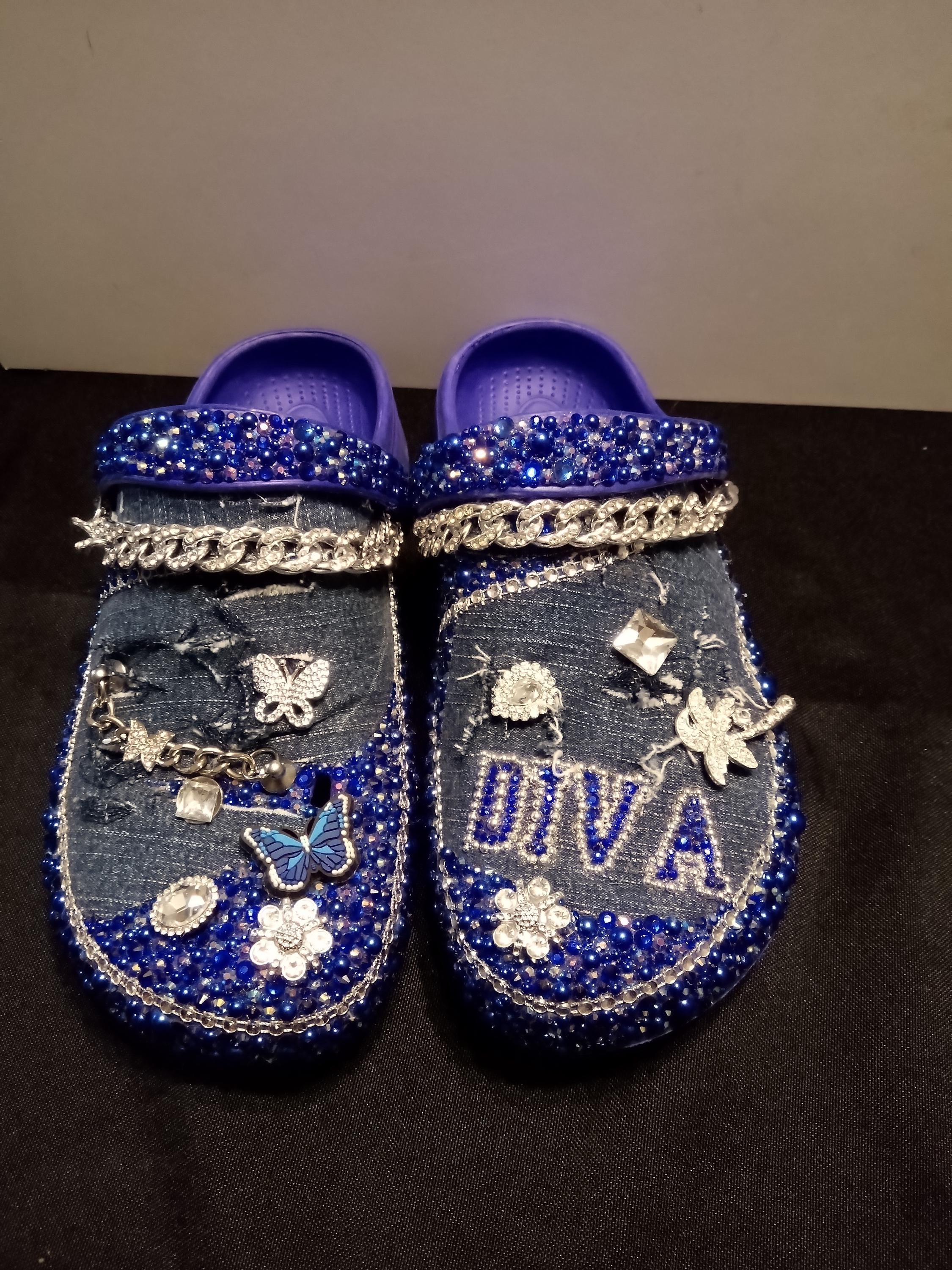 Rhinestone Bling Crocs: Custom Party Favor Shoes - Etsy